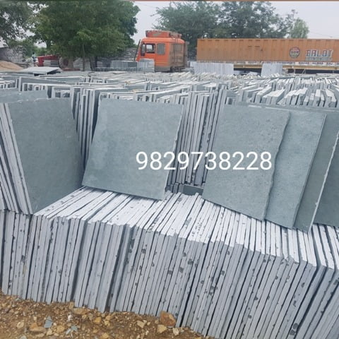 Tandur stone price - 4x2 blue color -25/-sq.ft. both side natural
