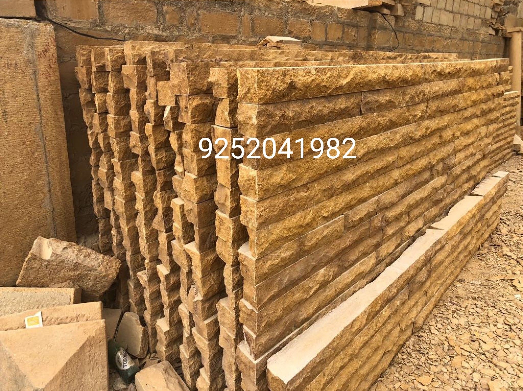 Stone liri manufacturer | stone cladding | yellow stone butch