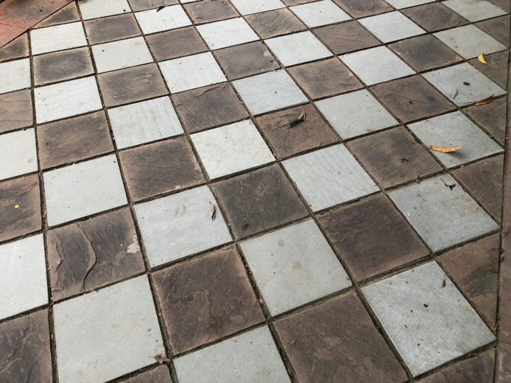 Kota Stone stone flooring design | it's flooring pattern- Naksh Stone