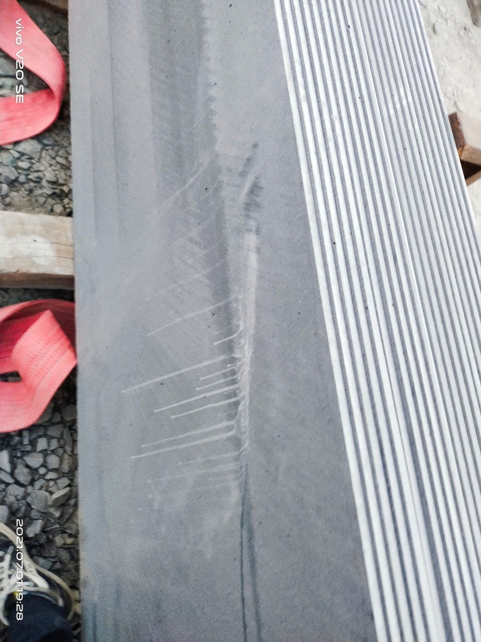 Black basalt stone price - 75/-sq.ft. offered by Naksh Stone