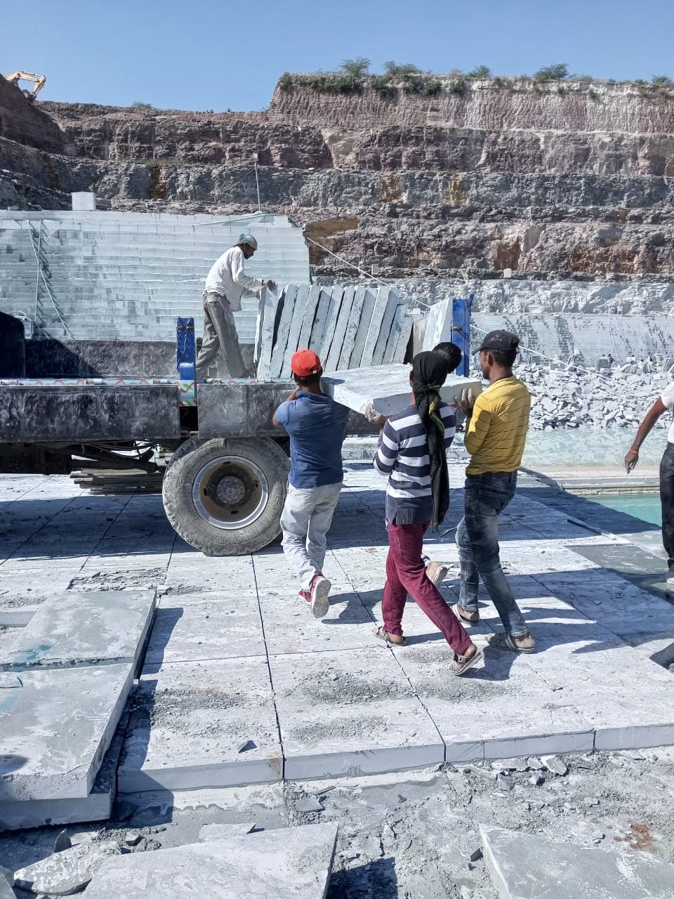 Natural blue kota stone, for flooring & Wall cladding, Price- 18/-sq.ft.